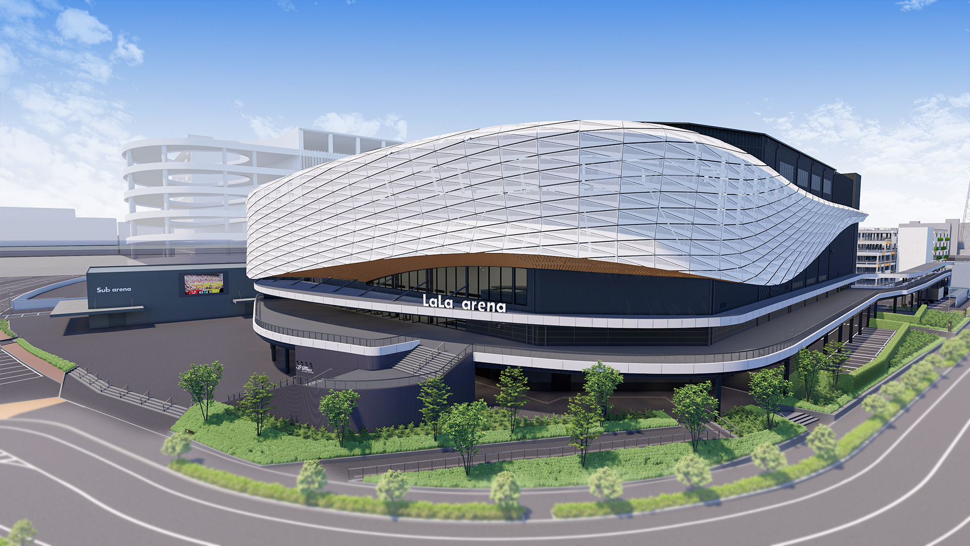 「LaLa arena TOKYO-BAY」2024年4月17日竣工 - LaLa arena TOKYO-BAY（ららアリーナ 東京ベイ）